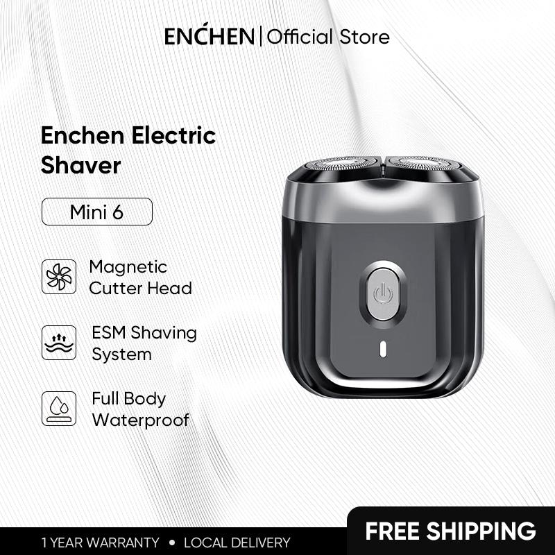 【COD】Enchen Mini 6 Electric Shaver 2 Floating Head Portable Shaver ...