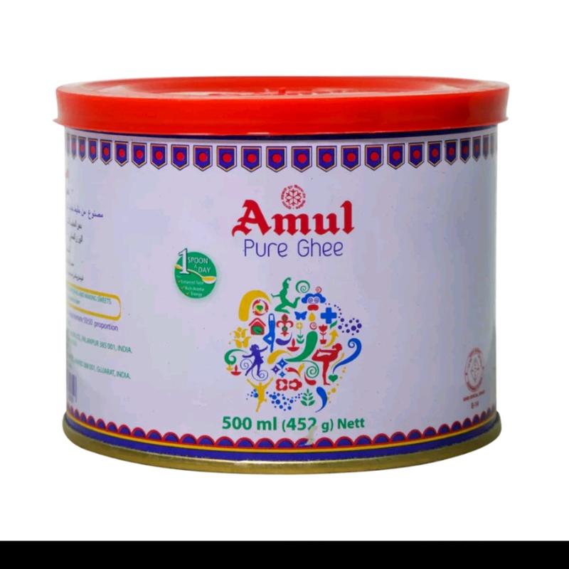 AMUL PURE GHEE 500ml, original non mixed ghee from India can - TikTok ...