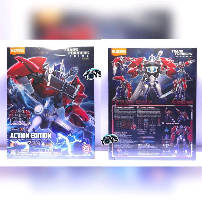 Jual Blokees Transformers Action Edition 06 Optimus Prime Transformers ...