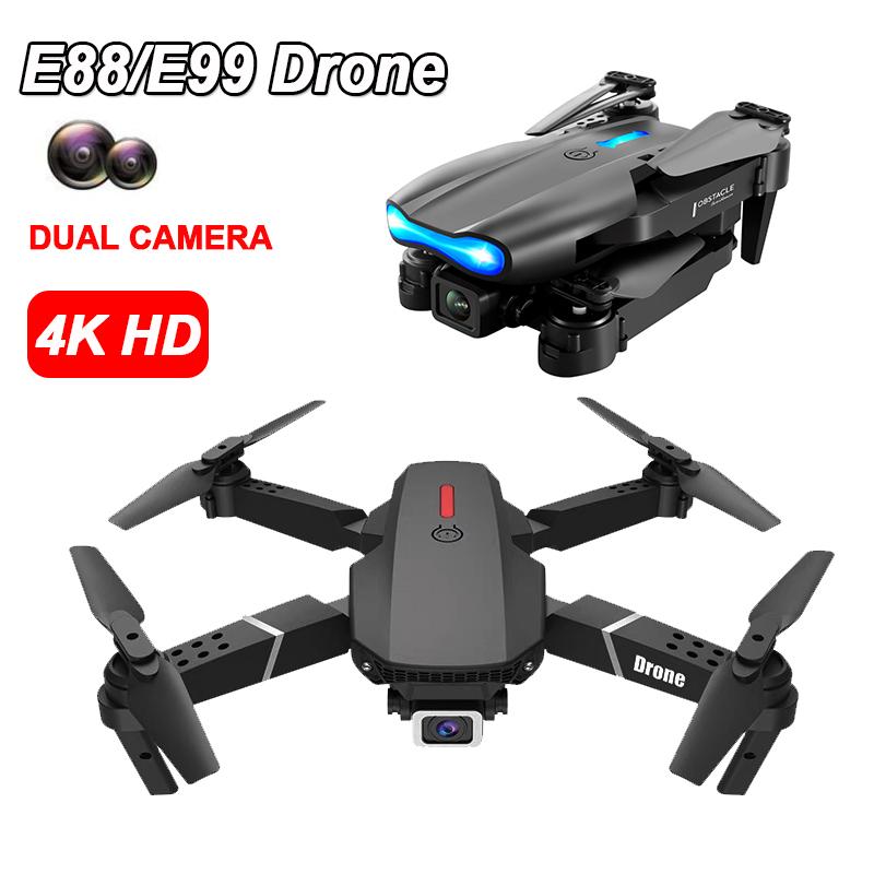 E88/E99 PRO DRONE with Camera 4K HD Dualcamera Remote Contro - TikTok Shop Malaysia