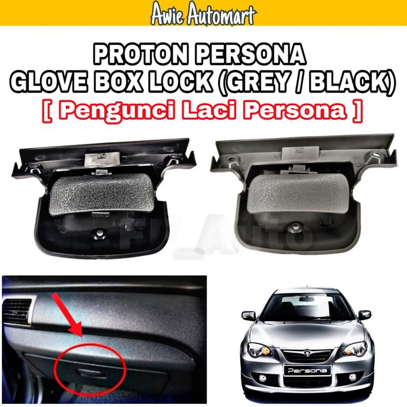 Proton Persona 1st Model Glove Box Lock ASSY ( Grey / Black - TikTok ...
