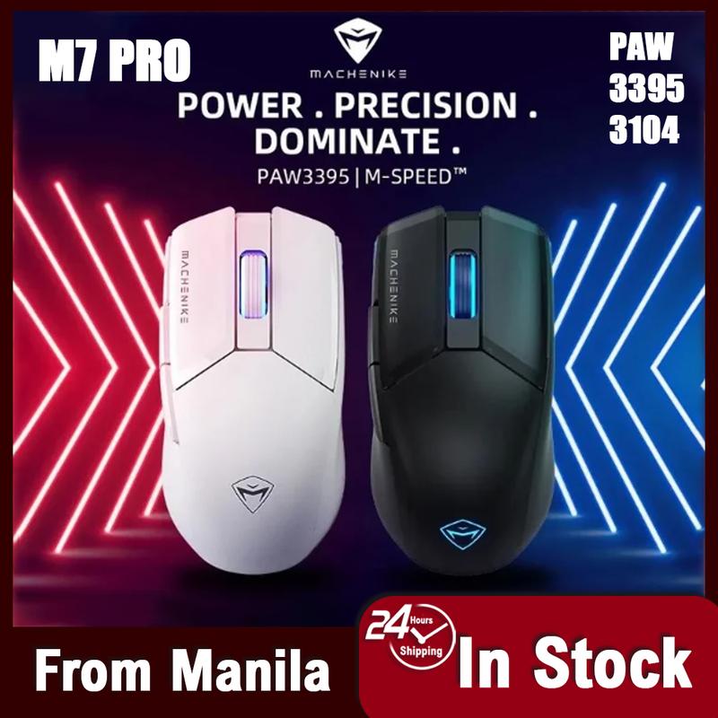 Machenike M7 Pro Gaming Mouse USB Wired 2.4GHz Wireless Mous - TikTok ...
