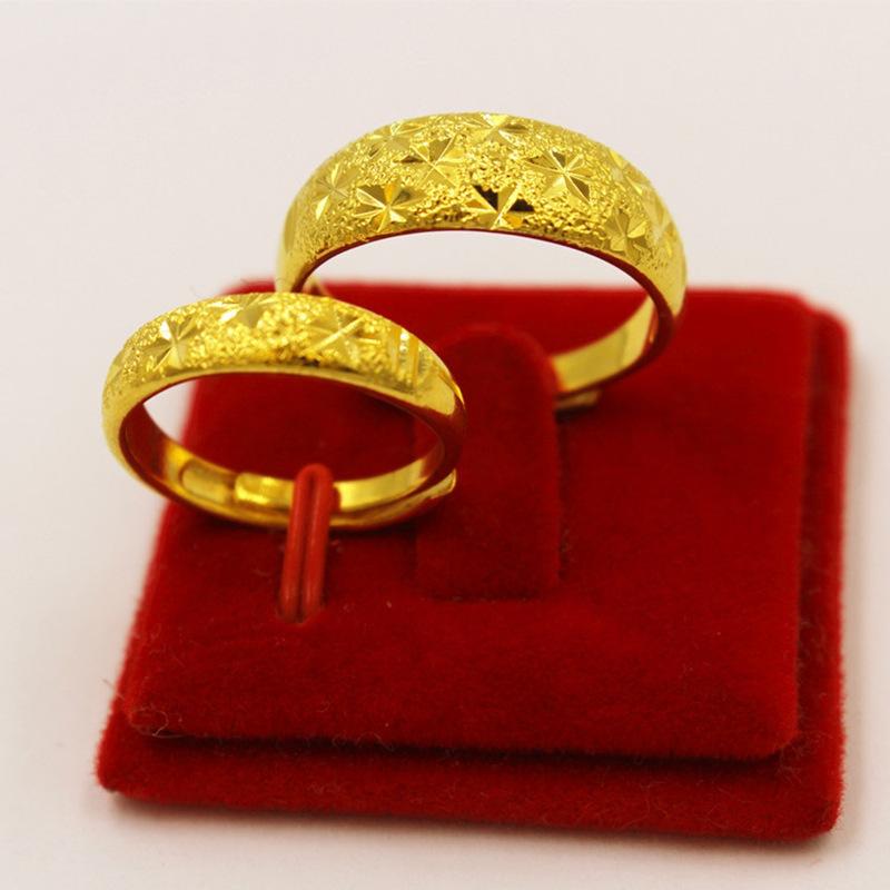 Sepasang pancuran meteor, cincin bintang penuh, cincin pasangan ...