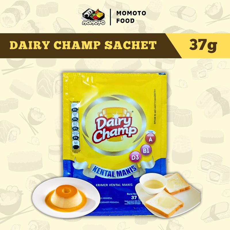 Dairy Champ Sachet Susu Krimer Kental Manis Halal 37 gram SKM - Shop ...