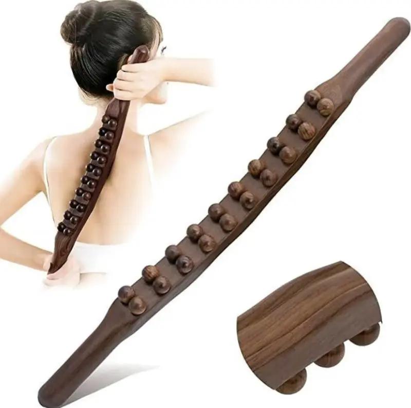 double-row massage and scraping stick, suitable for the whole body ...