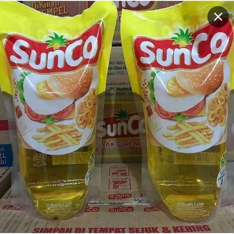 SUNCO MINYAK GORENG SAWIT POUCH REFILL 1 LITER I SEMBAKOGROSIR.ID ...