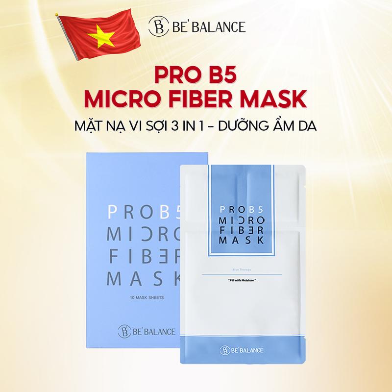 (M12) Mặt Nạ Vải Vi Sợi Be'Balance PRO B5 MICRO FIBER MASK 3in1 ...