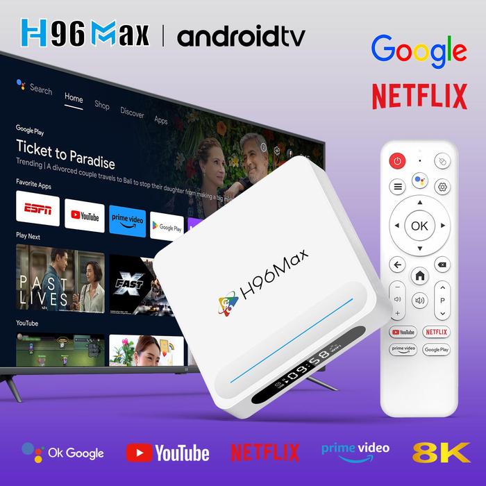 Jual Android Tv Box H96 Max H618 Plus Android 14.0 Allwinner H618 4GB ...
