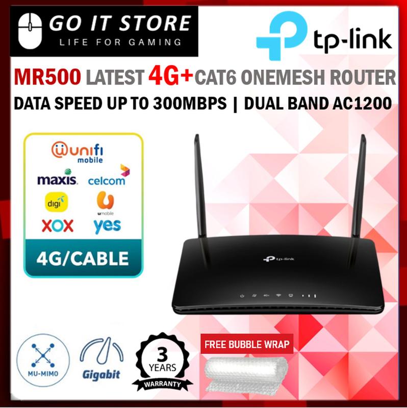 TP Link Router Archer MR500, 4G+ Cat6 LTE AC1200 Wireless Dual - TikTok ...
