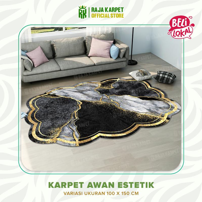 RAJA - Karpet Marble Karpet Lantai Estetik Marbel Style Model Awan ...
