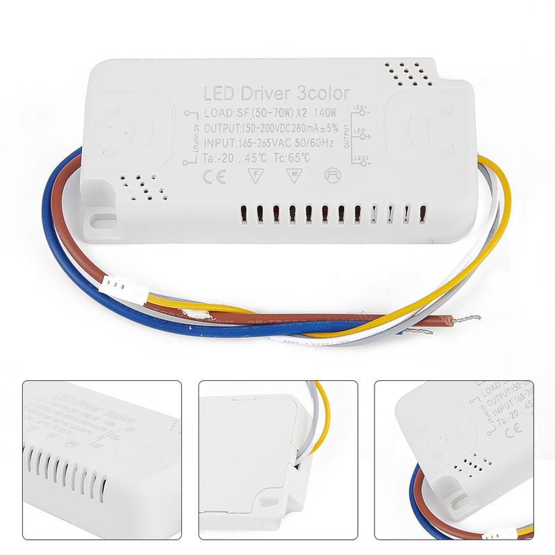 LED Driver 3color Adapter For LED Lighting Non-Isolating Transformer ...