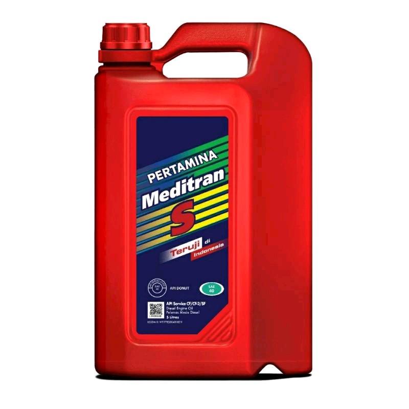 Oli Pertamina Meditran S40 5L Galon - Shop | Tokopedia