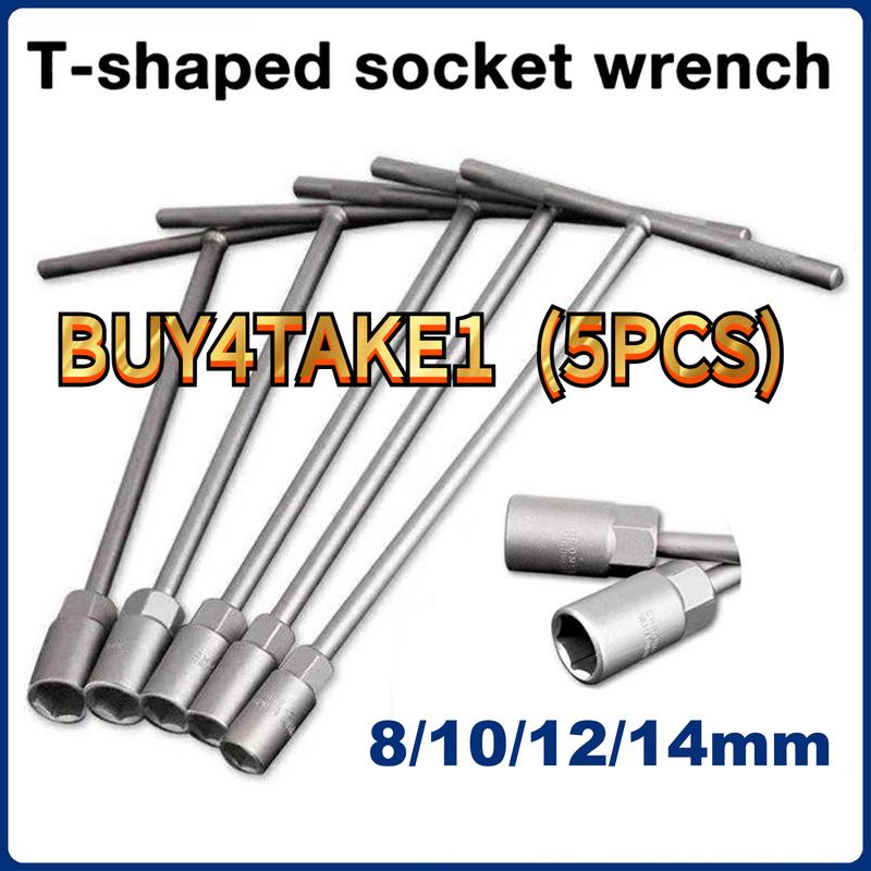 Mitsushi T-wrench Auto Maintenance Tool 4/5pcs 8mm /10mm /12mm - TikTok ...