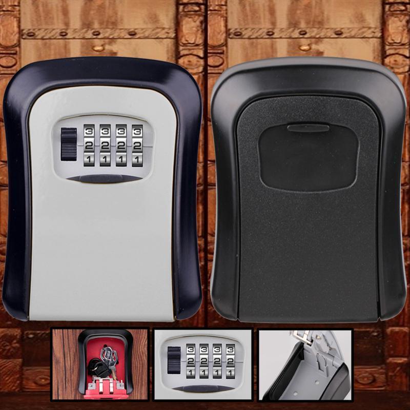 MetaSquare Wall Mounted Metal Key Box 4 Digit Code Combination - TikTok ...