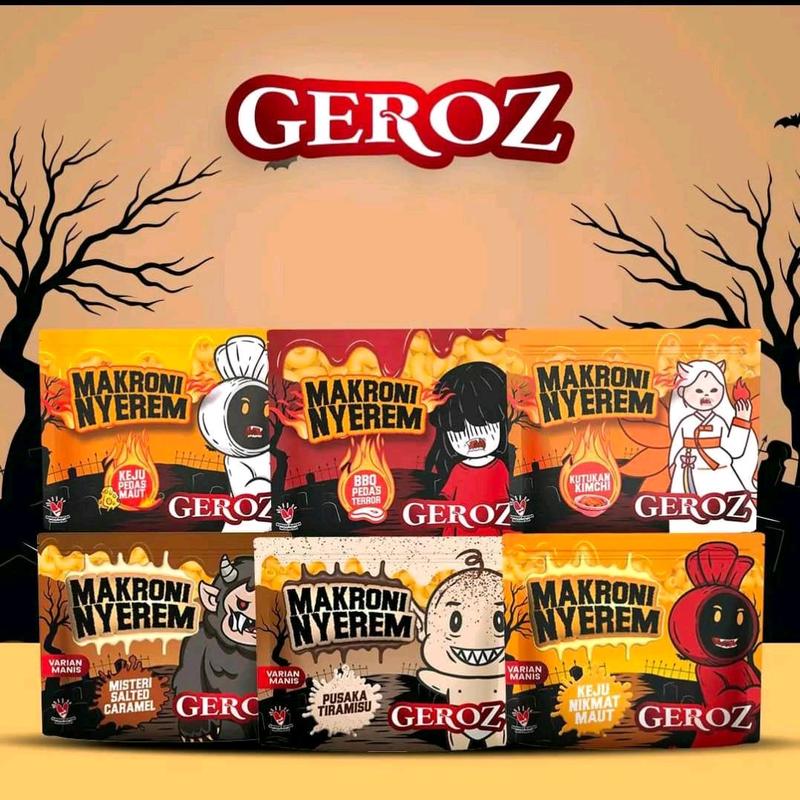 GEROZ KEROPOK MAKARONI NYEREM VIRAL BISA COD KEJU NIKMAT PEDAS - TikTok ...