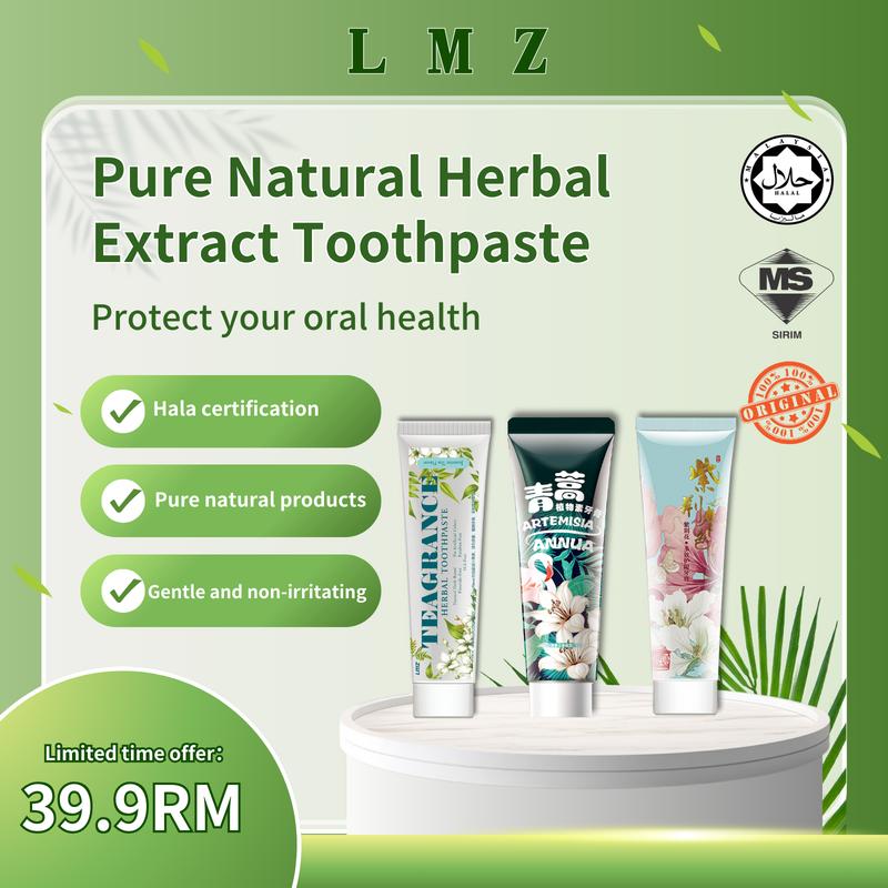 [Hot Set] LMZ Floral Flavor Toothpaste Whiten Teeth and Prevent ...