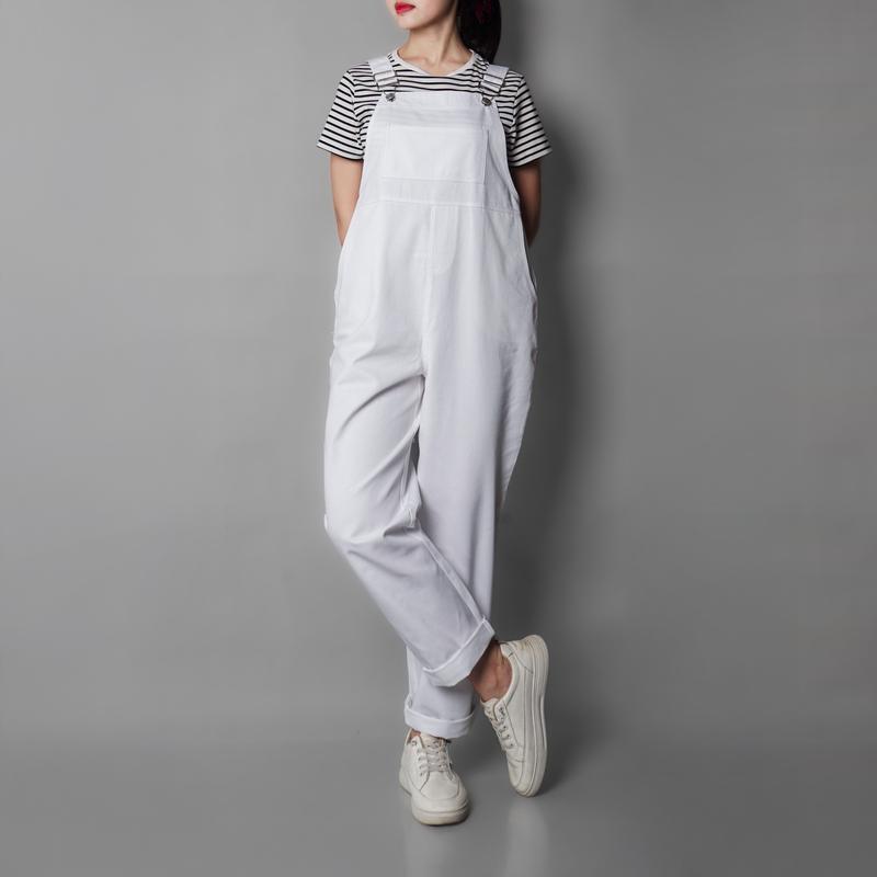 Jumpsuit Overall Wanita Panjang Casual Basic By Caricia - Shop | Tokopedia