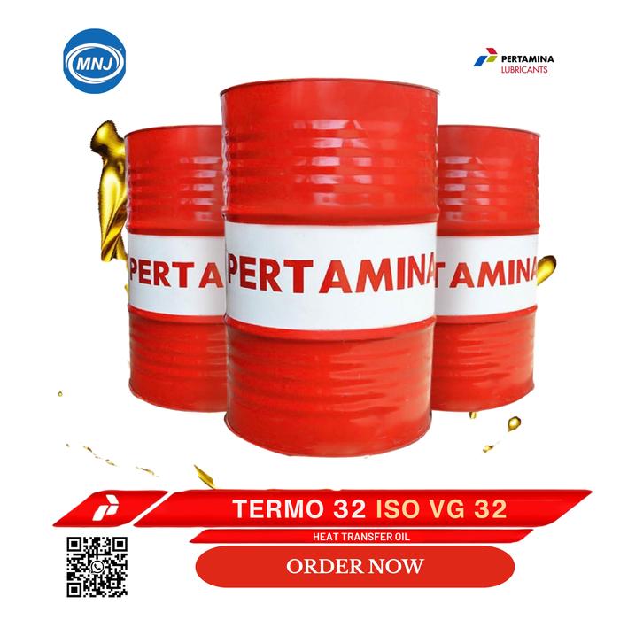 Jual OLI HEAT TRANSFER OIL HTO PERTAMINA TERMO 32 ISO VG 32 DRUM 200 ...