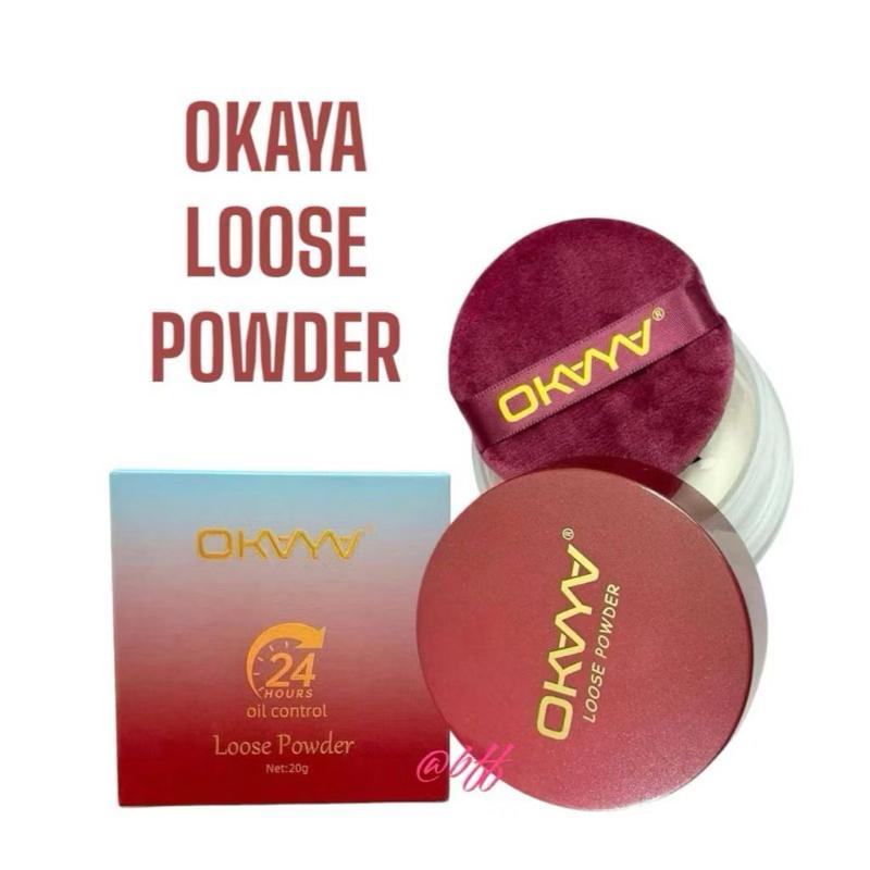 OKAYA LOOSE POWDER TRANSLUCENT 20g - TikTok Shop Malaysia