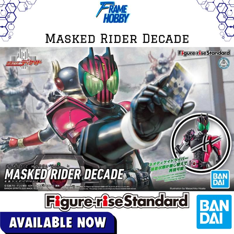 BANDAI Figure-Rise Standard Masked Kamen Rider Decade Toy - Shop ...