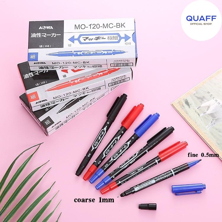 Spidol Double Marker 2 Sisi [Dual Tip Premium] - Spidol Pulpen 2 in 1 ...