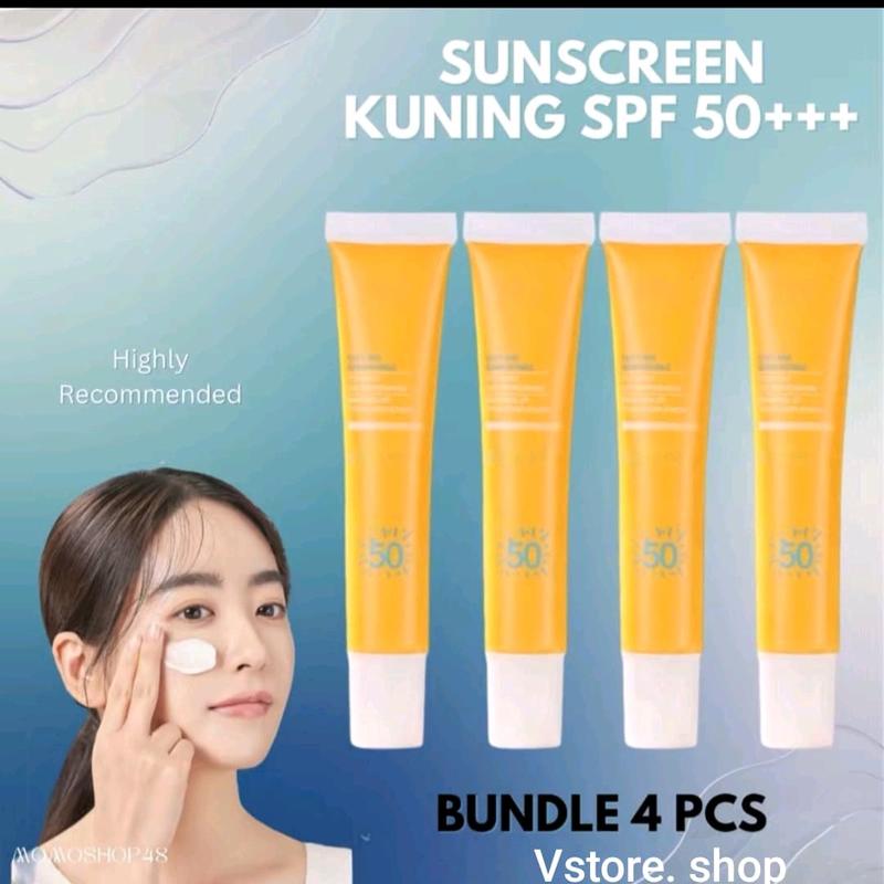 PROMO 4 PCS suncreen kemasan mini || Spf 50++ melindungi kulit - Shop ...