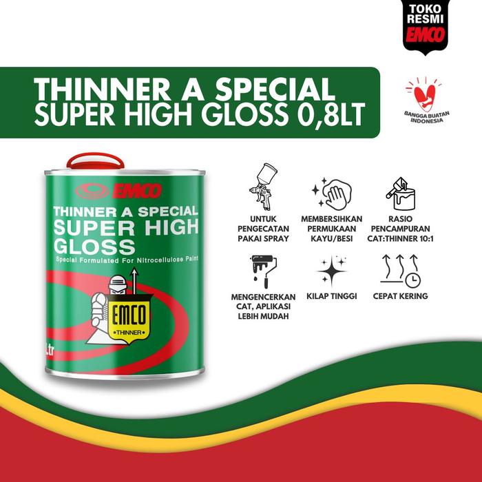 Jual EMCO Thinner A Special Super High Gloss - Kota Depok - Toko Cat ...