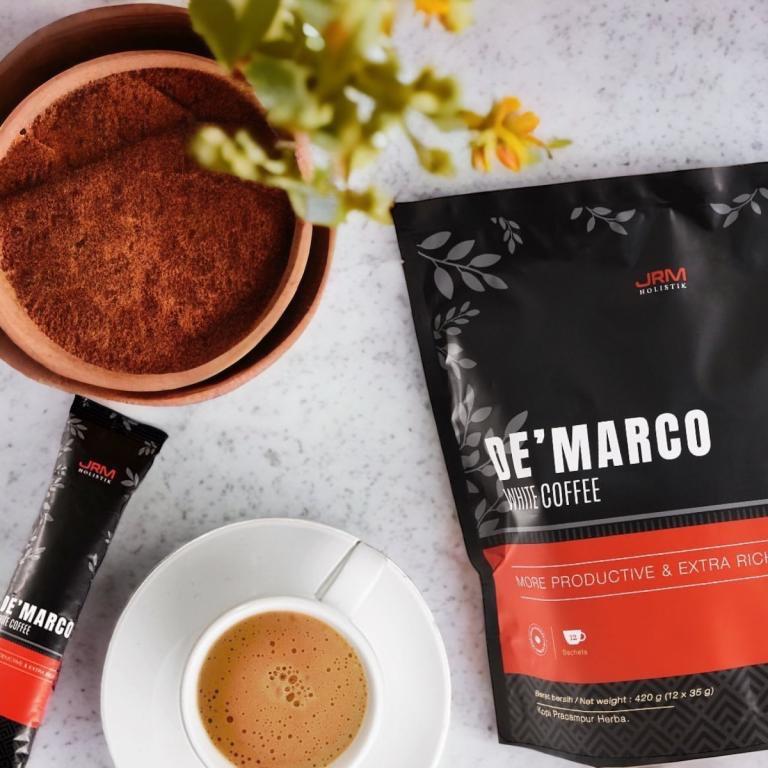 DeMarco White Coffee Pouch | JRM Holistic - TikTok Shop Singapore