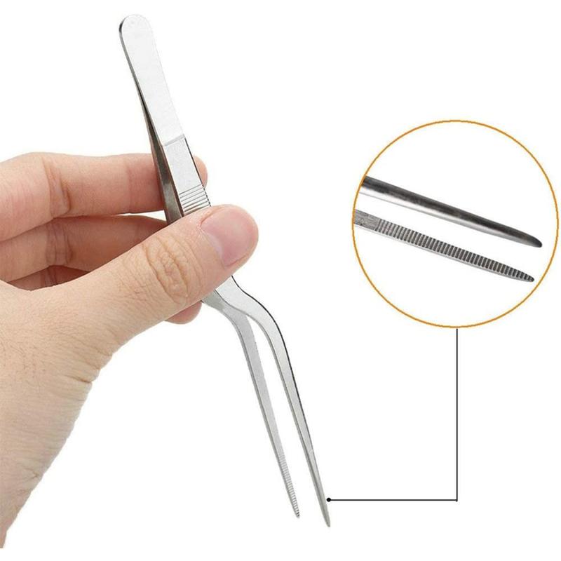 3Pcs Kitchen Tweezer Utensil BBQ Tweezer Food Clip Kitchen Bar - TikTok ...