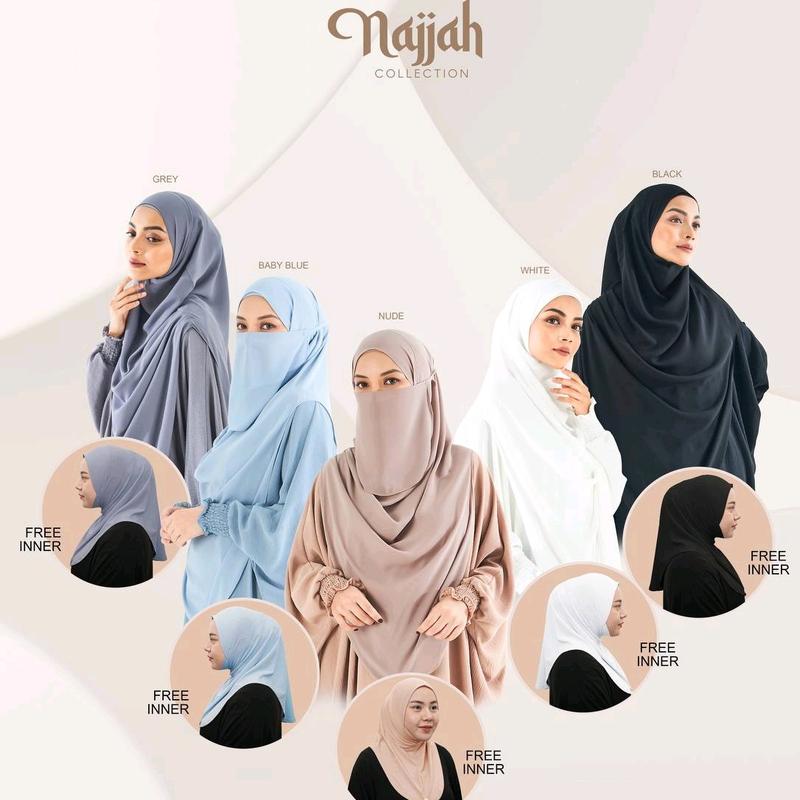 Najjah 1.0 (with dagu) & 2.0 (without dagu) - with FREE inne - TikTok ...
