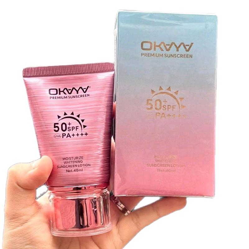 40ml OKAYA PREMIUM SUNSCREEN Spf50 PA++++ MOISTURIZE WHITENING - TikTok ...
