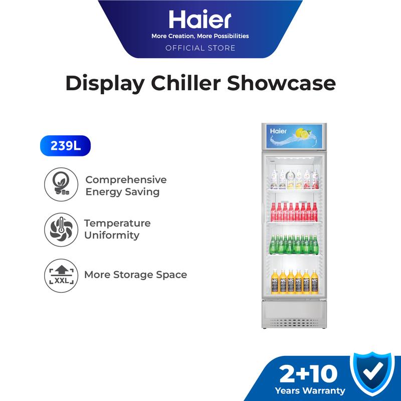 Haier 239L Display Chiller Showcase SC-248E - TikTok Shop Malaysia
