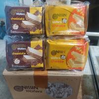Promo Wafers Nissin 1 Dus Varian Rasa Keju dan Cokelat - Wafers Cokelat ...