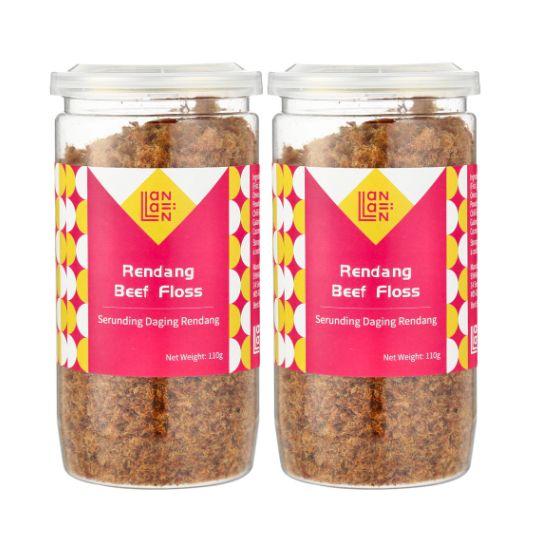 Laaziiz Halal Rendang Beef Floss 110g Bundle of 2 - TikTok Shop Singapore