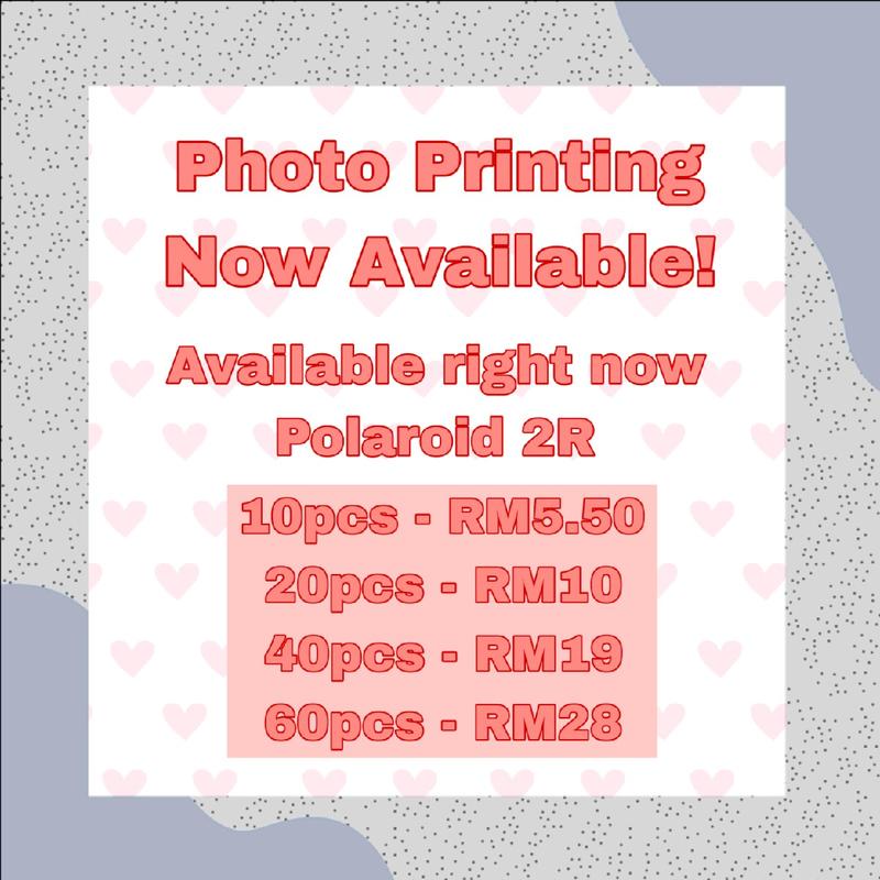 Custom polaroid printing | Saiz 2R - TikTok Shop Malaysia