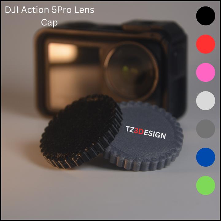 TZ3DESIGN DJI Action 5 Pro Lens Cap Protection [High Quality] A0008 ...