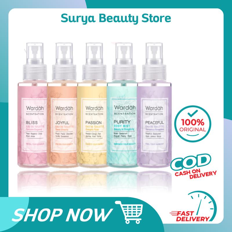 Wardah Scentsation Body Mist 100ml - Parfum Wanita - Shop | Tokopedia