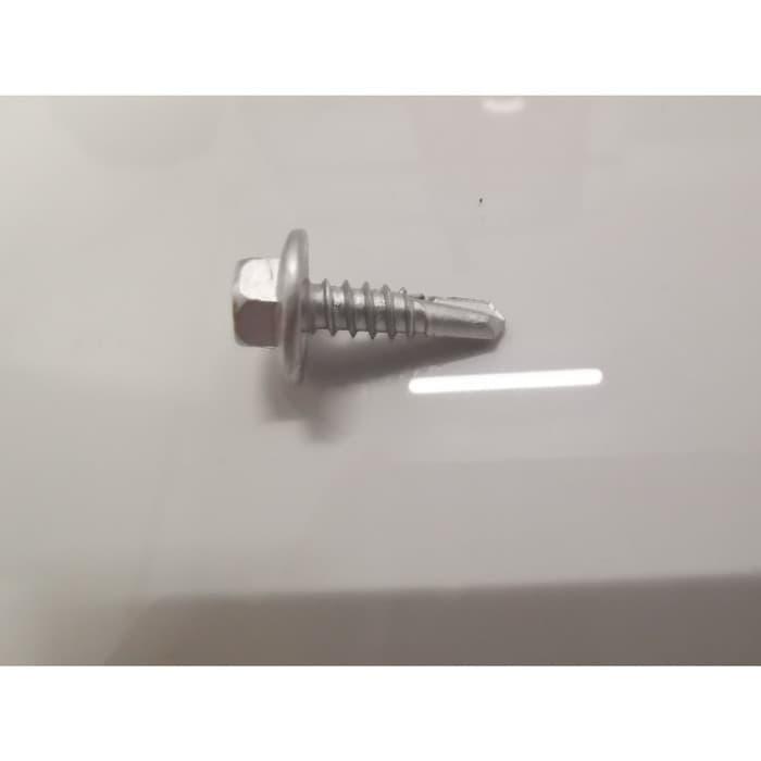 Buildex Baut Baja Ringan Self Drilling Screw 12-14 x 20 HWF Kuat Tajam ...