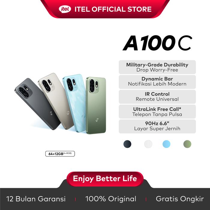 Promo [SPECIAL PRICE] Itel A100C 3+5GB RAM / 64GB ROM | 4+8GB RAM ...