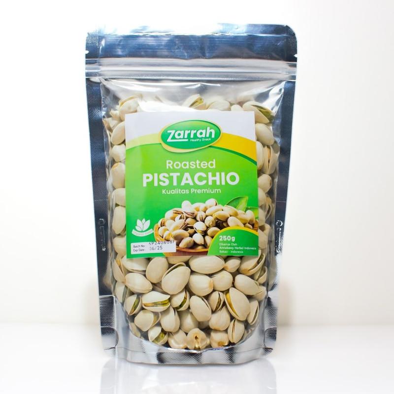 Zarrah Kacang Pistachio Panggang Premium 250gr Roasted Pistachio - Shop ...