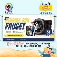 Jual Spanduk Banner MMT Bengkel Home Garage Perbaiki Sevice Ban Mobil ...