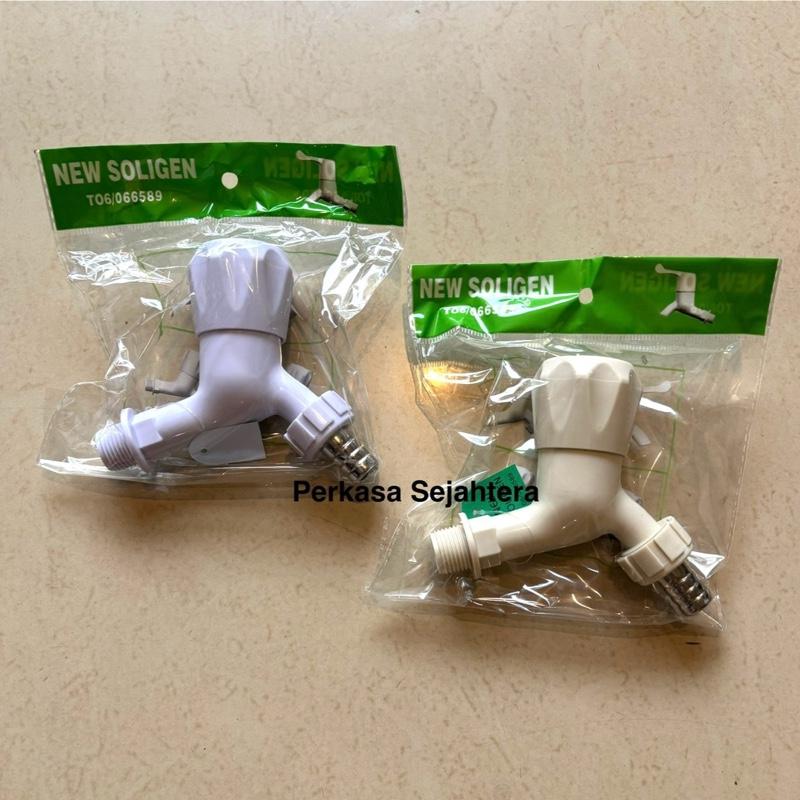Kran Mahkota Taman Air PVC 1/2” inch S4 New Soligen - Shop | Tokopedia