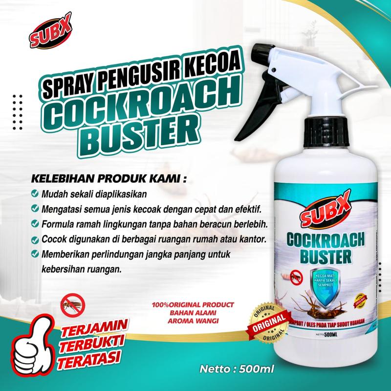 SOLUSI BASMI KECOA/CAIRAN SEMPROTAN ANTI KECOA 500ML Spray Pembasmi ...