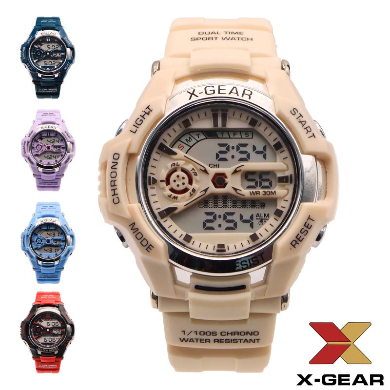 X-GEAR Watch ORIGINAL 30m Waterproof Rubber Strap Watch Unisex - TikTok ...