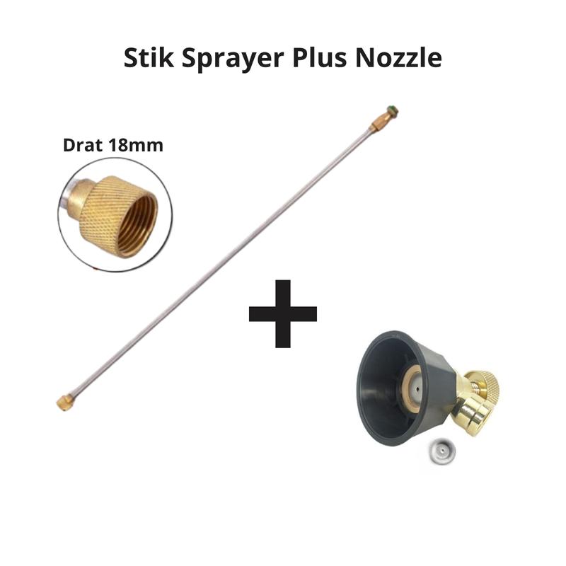 1 Set Stik Sprayer Plus Nozel Adjustable Semprot Pertanian - Shop ...