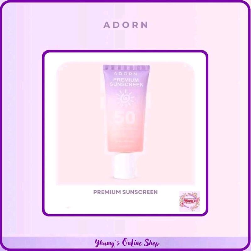 ADORN Premium Sunscreen SPF 50 PA+++ UVA/UVB Broad Spectrum 50g ...