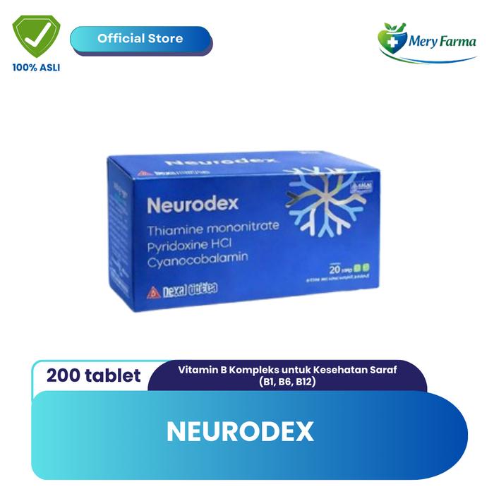 Jual NEURODEX Box Vitamin Saraf Isi 200 Tab - Kota Surabaya - Mery ...