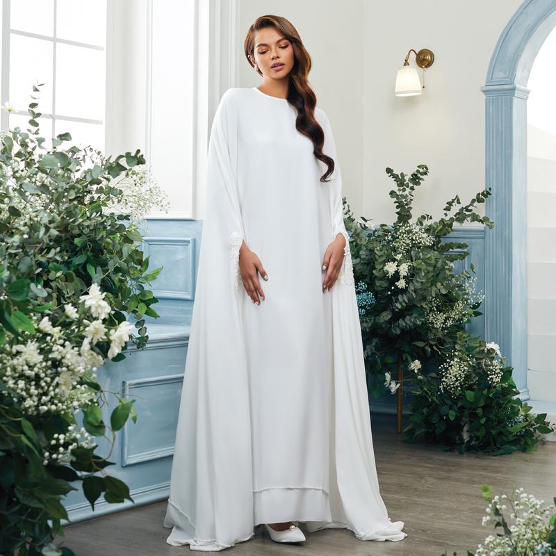 Melia Brides in Off White - TikTok Shop Malaysia