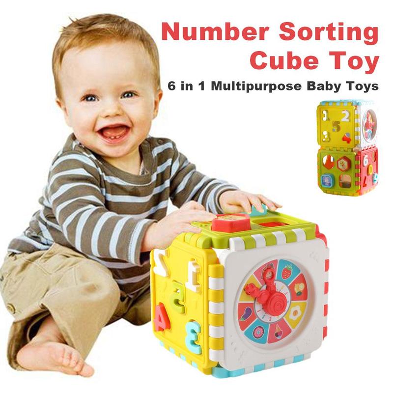 Number Sorting Cube Toy Number Sorter Toy Cube Building Earl - TikTok ...