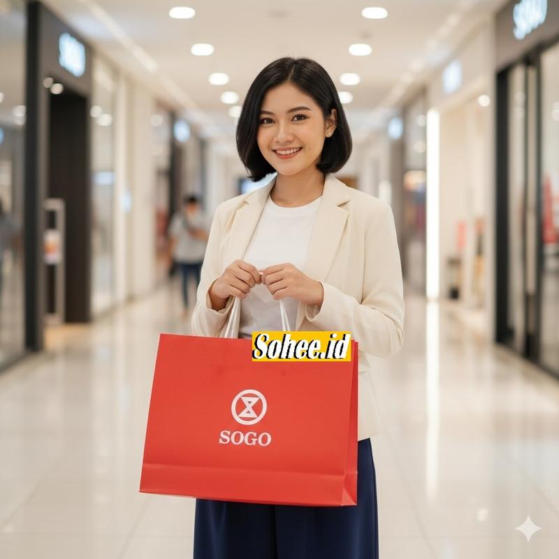 Paper Bag Sogo Medium Hampers Tas Kado Ulang Tahun - Shop | Tokopedia